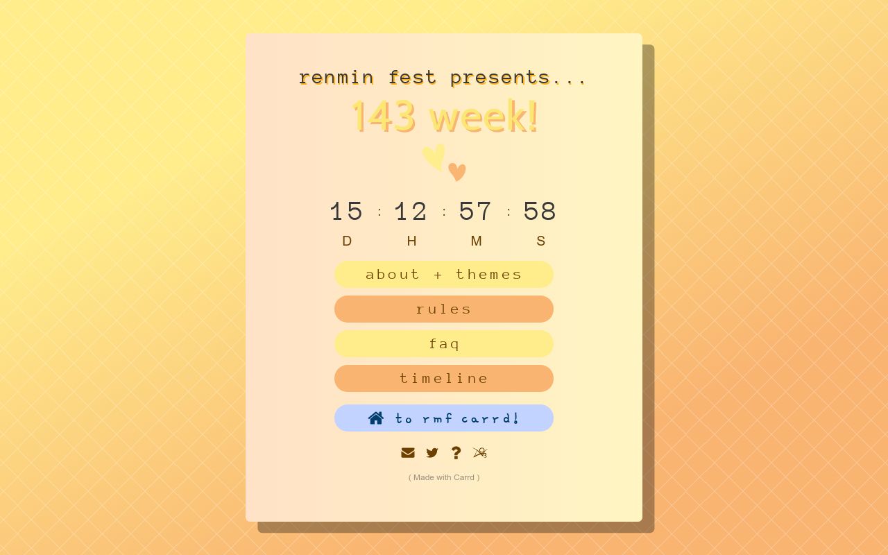 143 WEEK